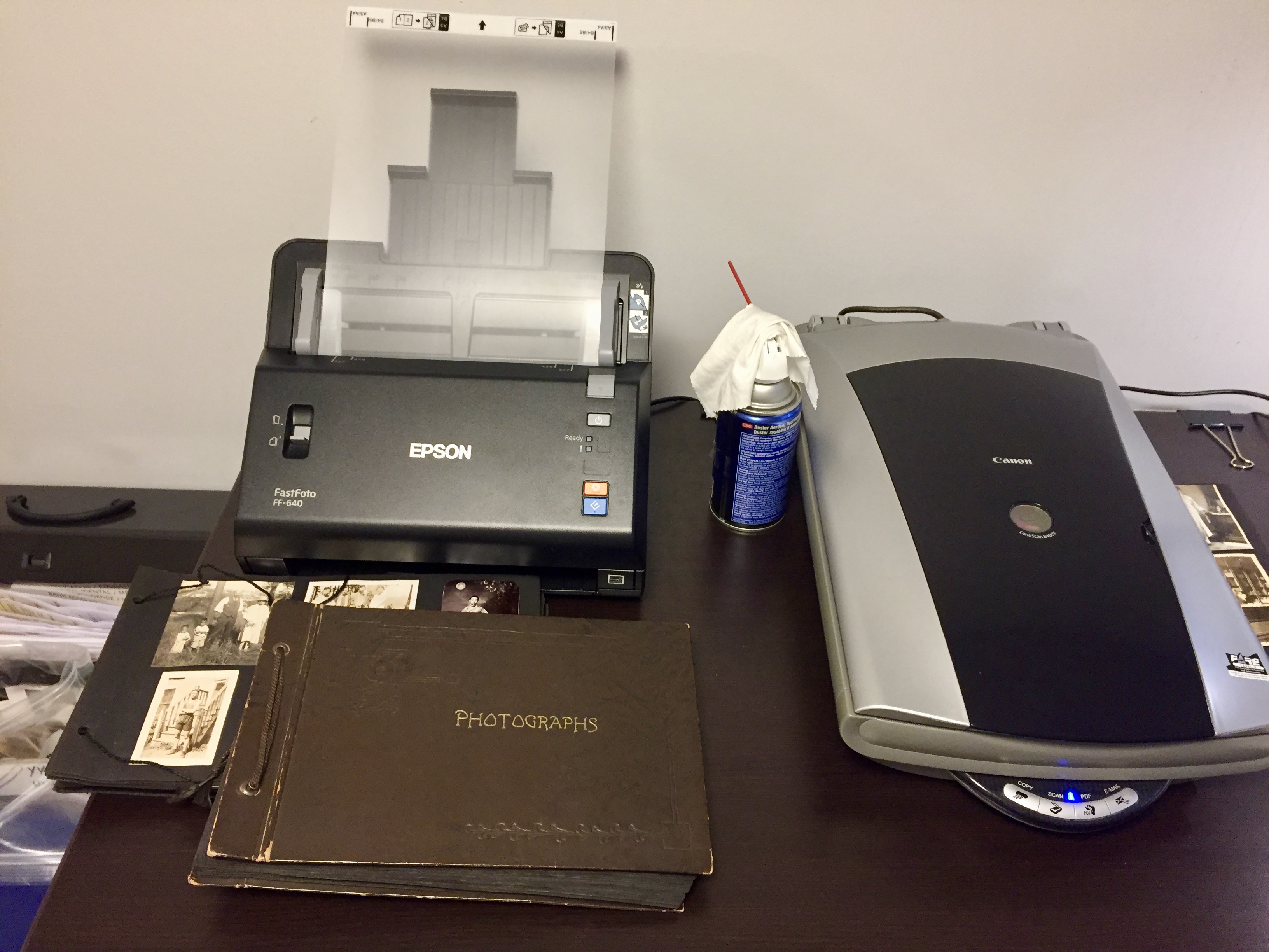 How to tackle your first big photo scanning project – my collection of ...